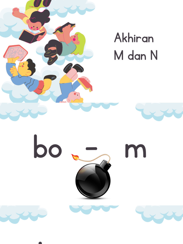 Belajar Kata Berakhiran M dan N | PDF