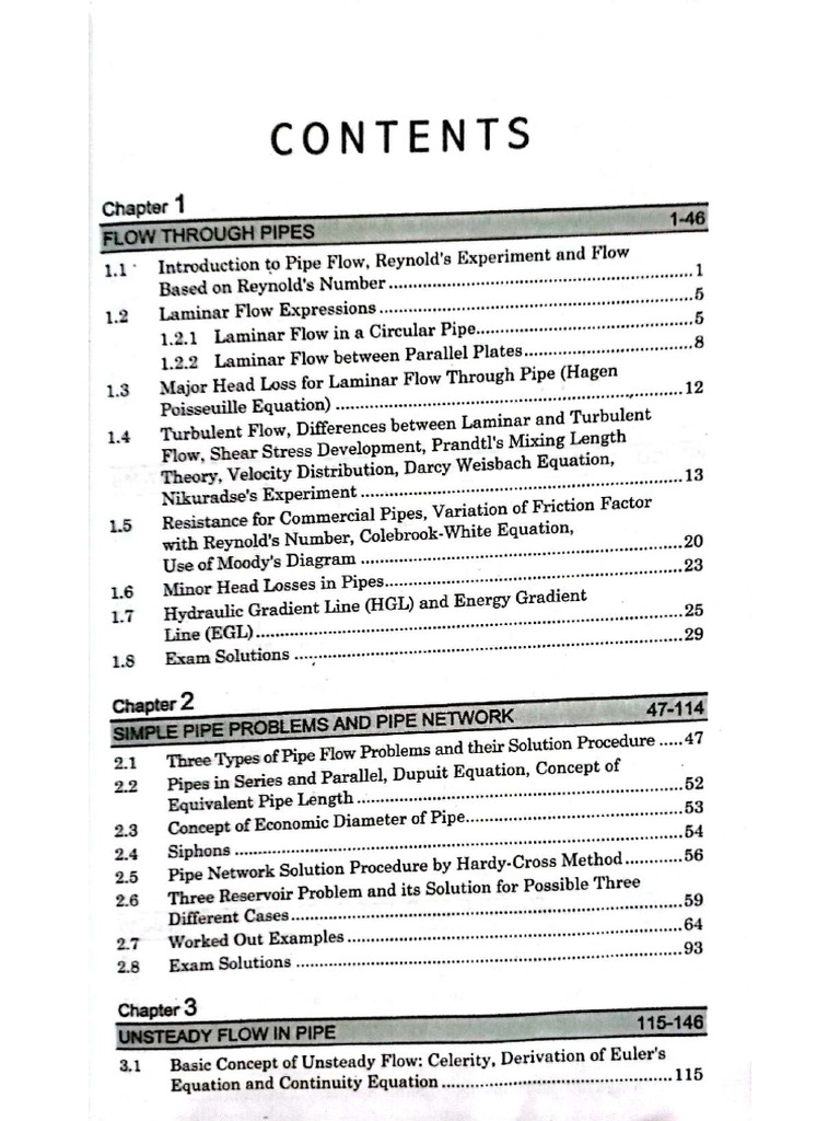 Hydraulics Manual | PDF