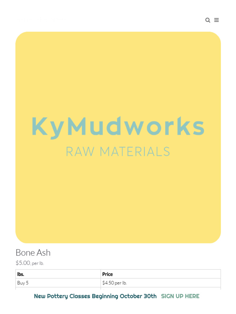 Bone Ash - Kentucky Mudworks | PDF