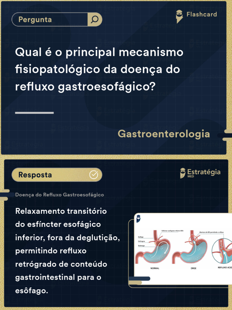 Esquema - Doença Do Refluxo Gastroesofágico | PDF | Doença do refluxo ...