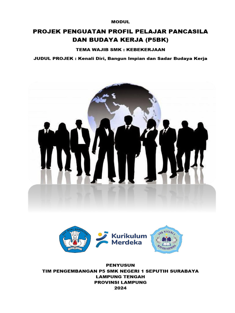 Modul P5BK SMKN 1 Sebaya 2024 | PDF