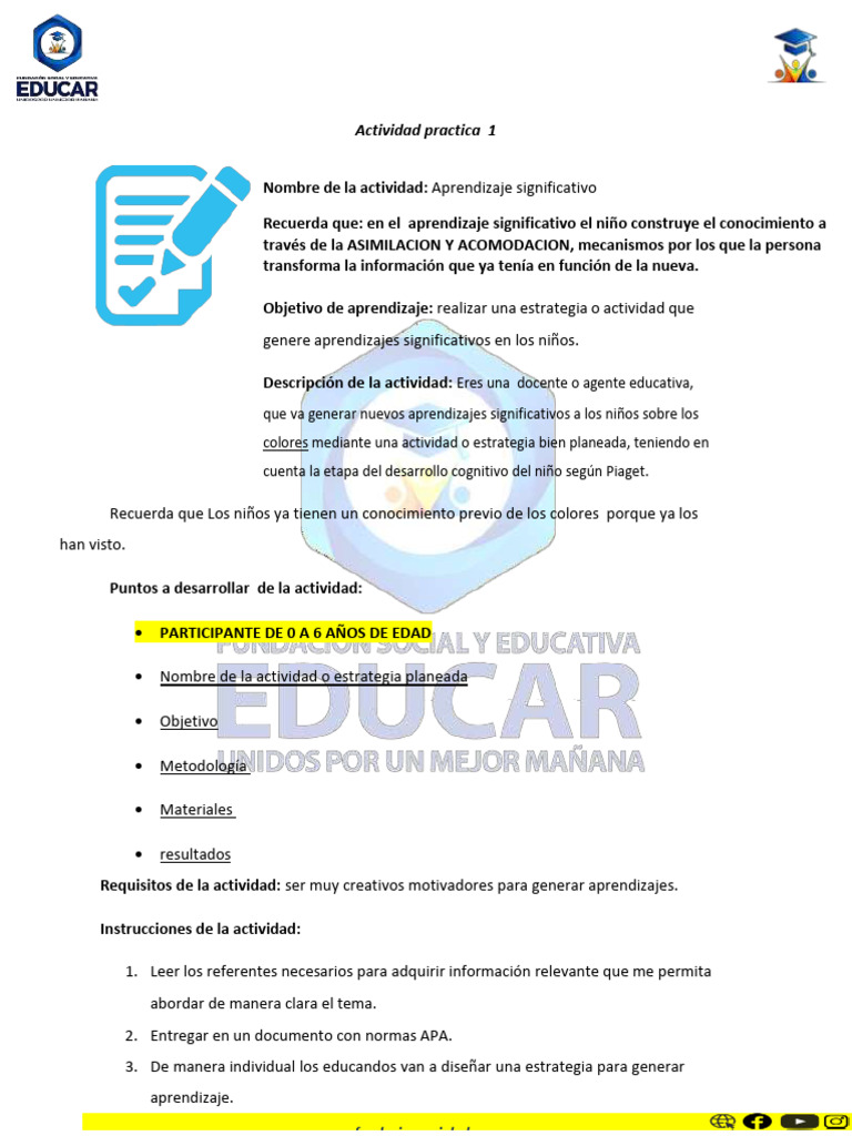 Actividad Practica 1 | PDF