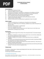 Bahamas Election Process Overview | PDF | Voting | Political Law