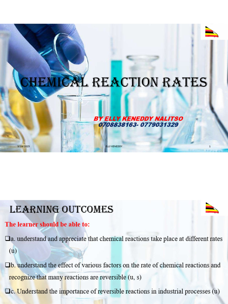 Understanding Chemical Reaction Rates | PDF | Chemical Reactions ...