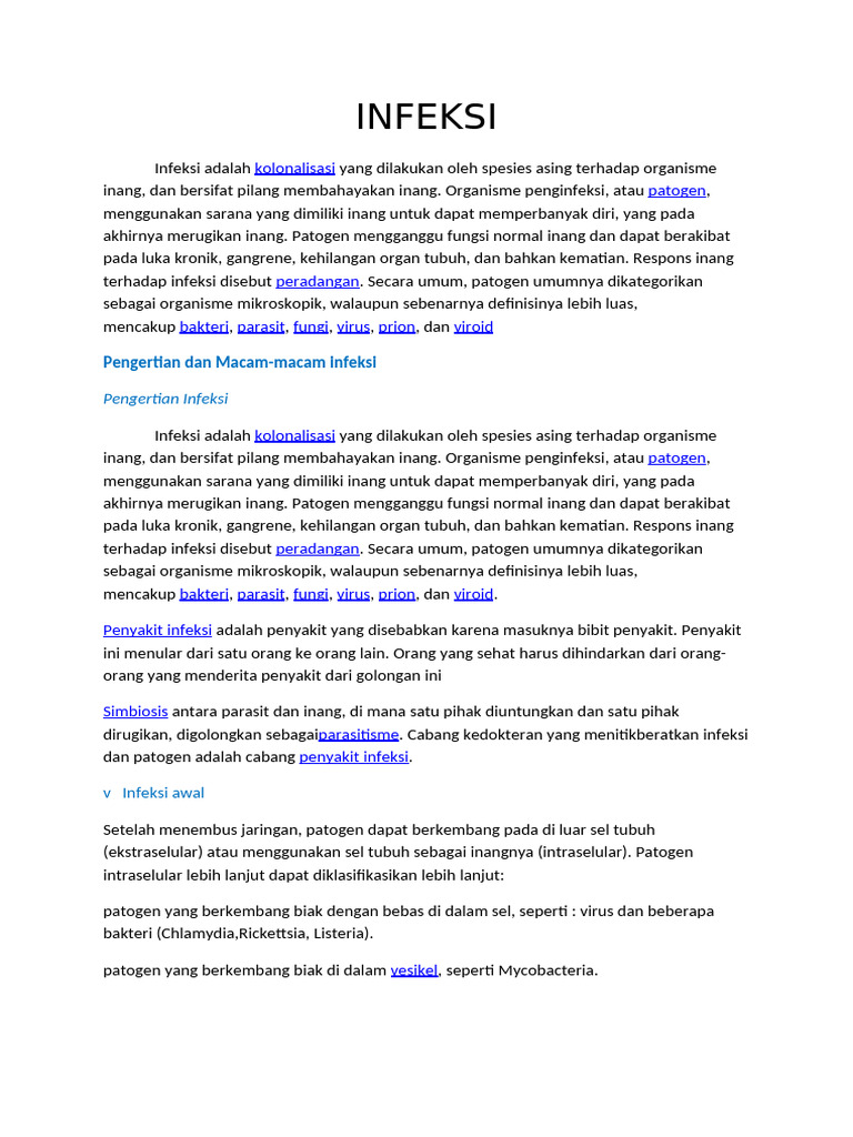 INFEKSI | PDF