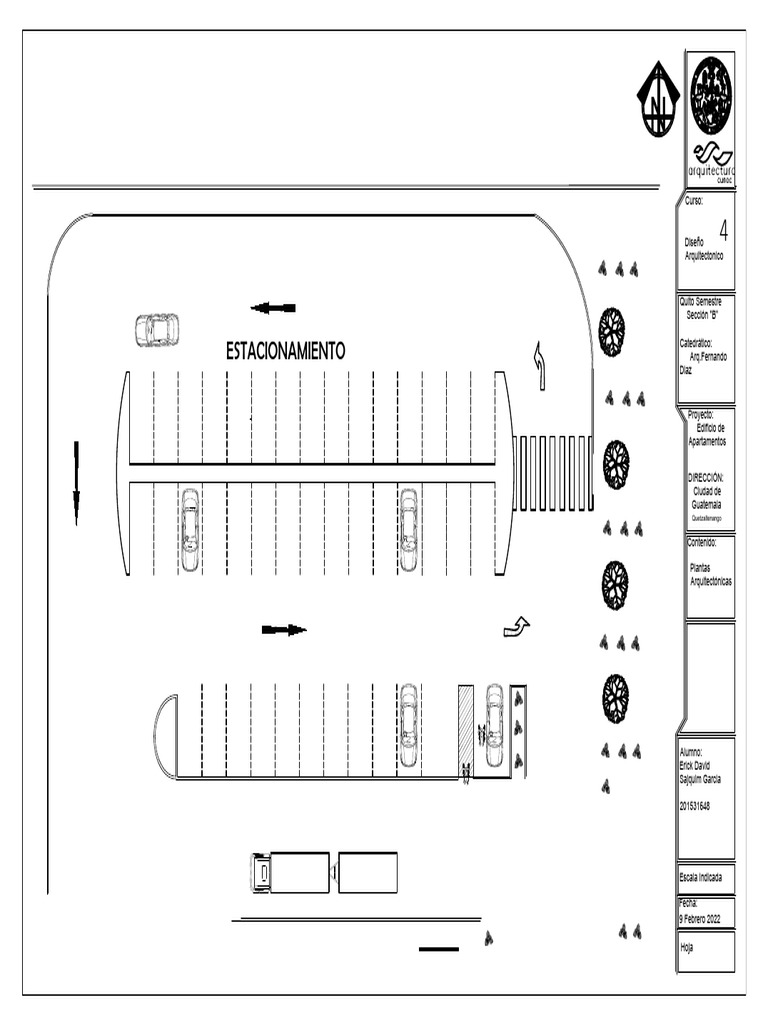 Diseño de Estacionamiento en Edificio | PDF