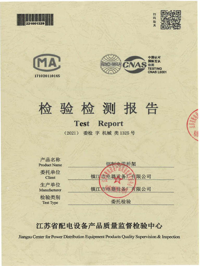 热浸锌槽式200x100x2000（IEC 61537） | PDF