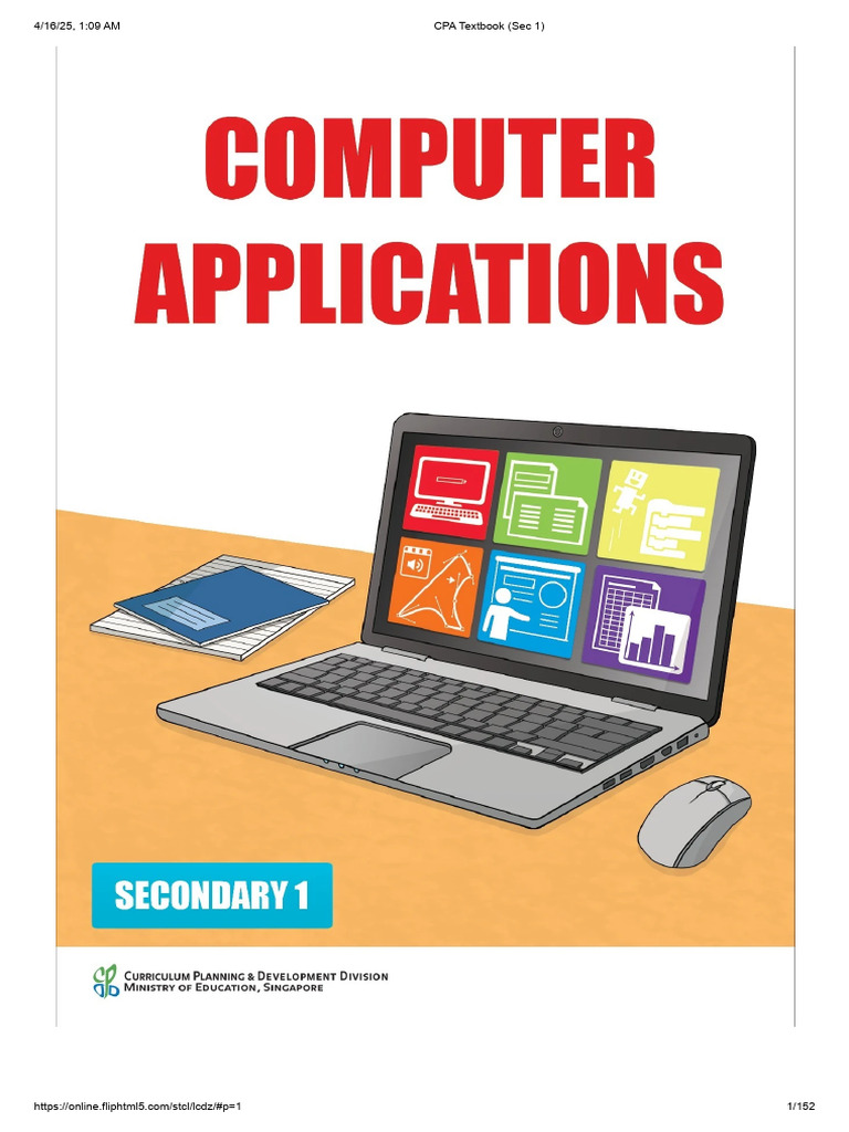 CPA Textbook - Secondary 1 | PDF