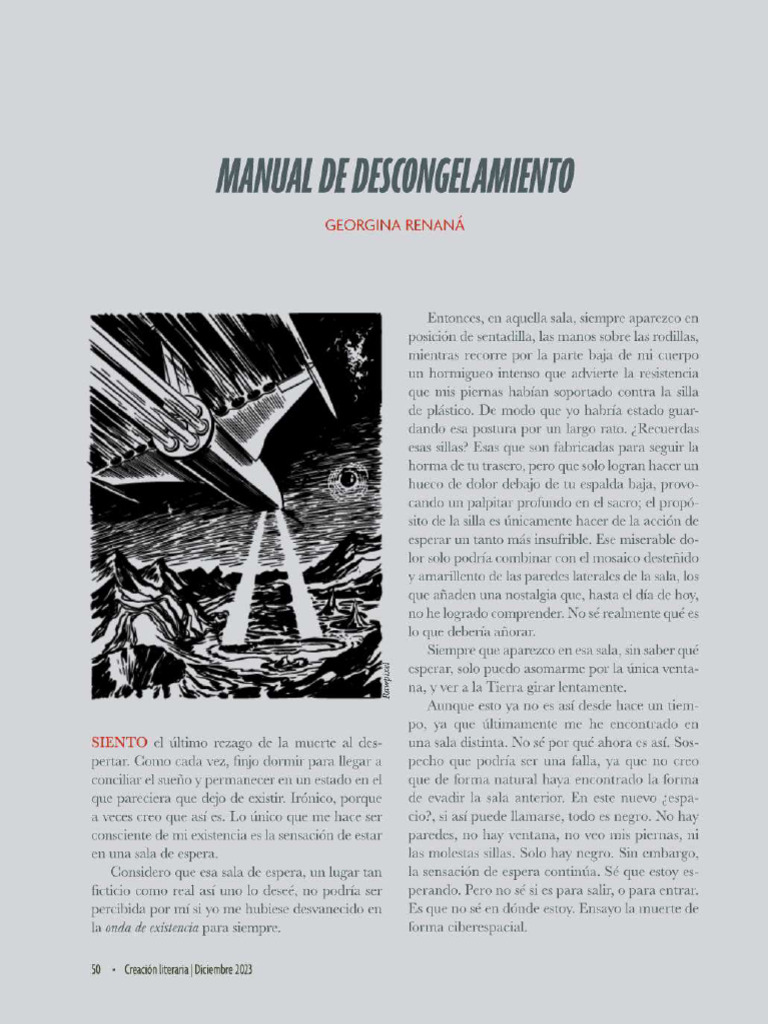 Manual de Descongelamiento - Georgina Renaná | PDF