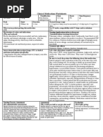 Zosyn drug card | Penicillin | Infection