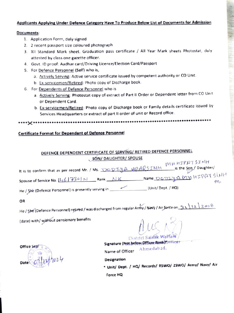 Dependent Undertaking Form | PDF | Authentication | Government And Personhood