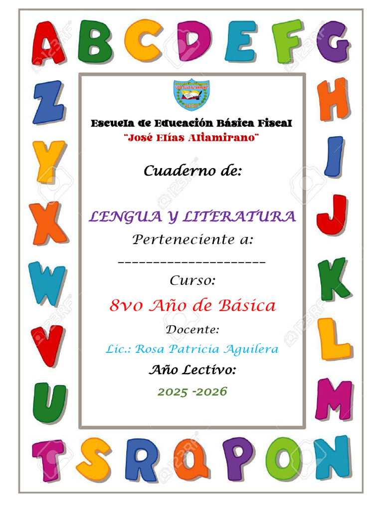 8vo CARATULAS - 2025 | PDF