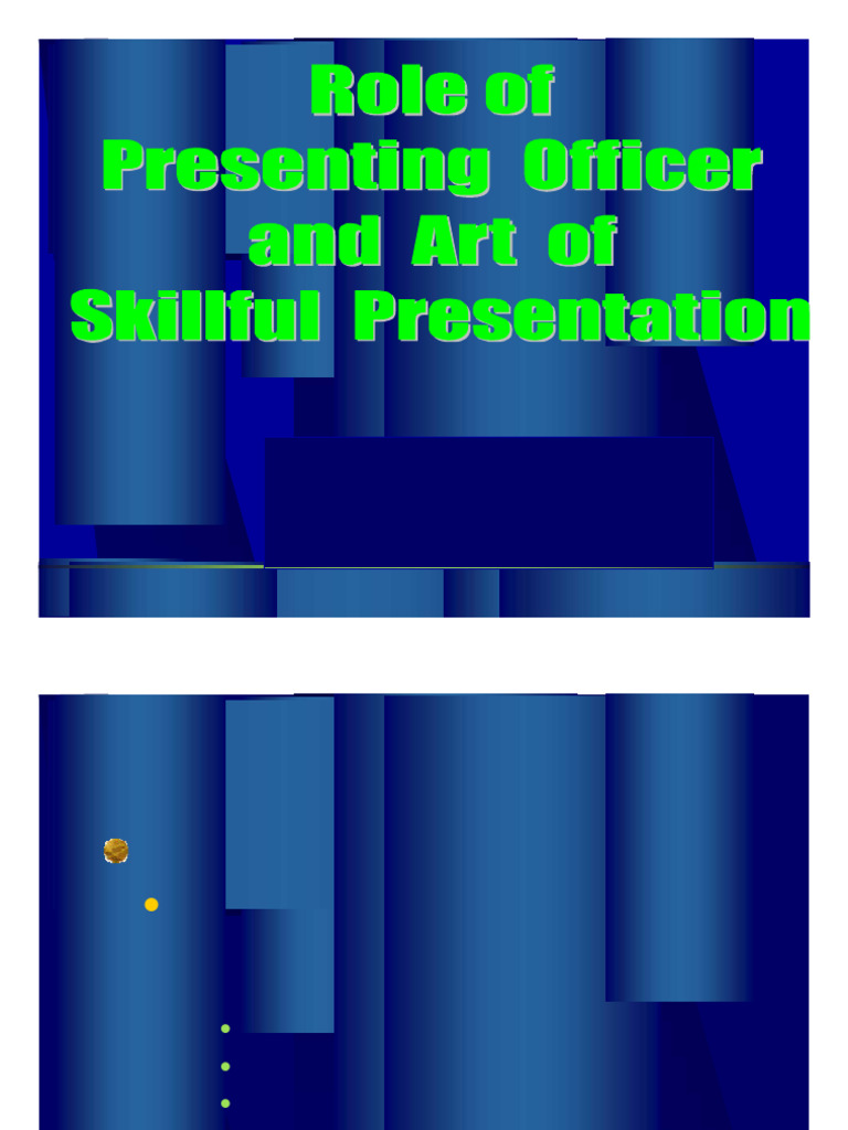 Role of Presenting Officer | PDF | Prosecutor | Witness