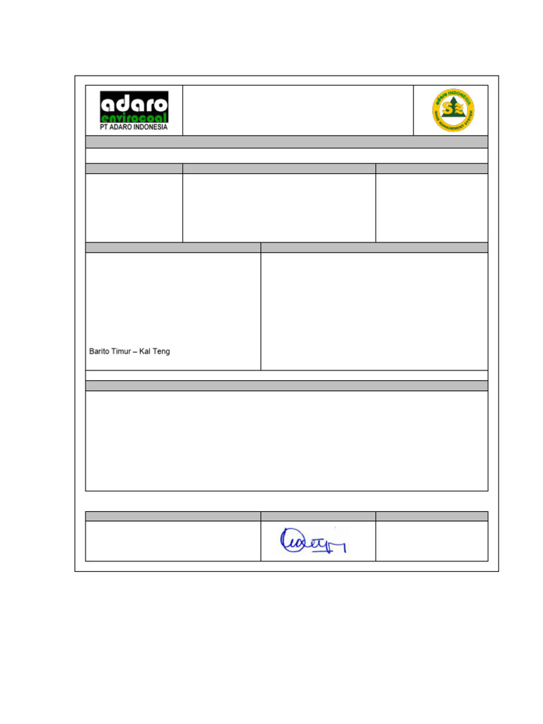 Form Respon Pelaksanaan Audit - Wasco 2018 | PDF