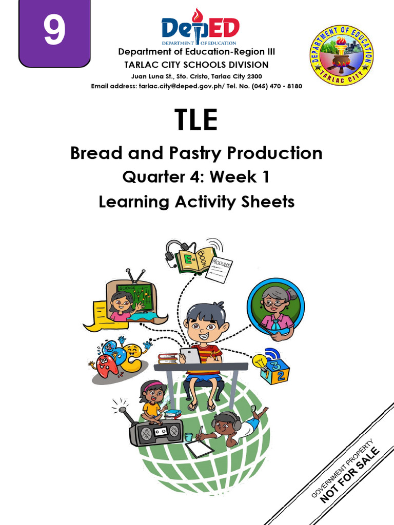 LAS-TLE9-BPP-QUARTER 4 WEEK-1-MARIA FE F. BANGIS | PDF | Cakes | Cuisine