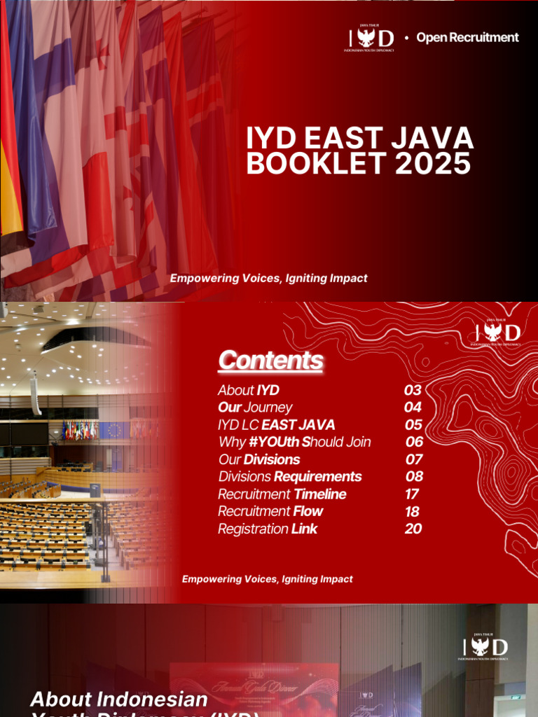 Iyd East Java Booklet Oprec 2025 | PDF | Indonesia | Communication