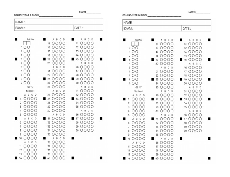 STS Final Exam Answer Sheet | PDF