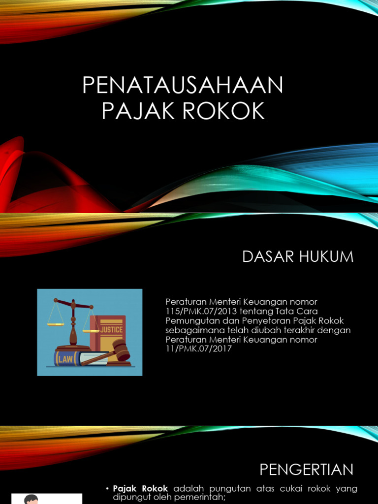 Pajak Rokok | PDF