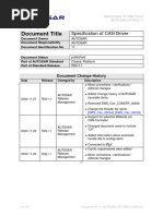 AUTOSAR SWS GPTDriver | PDF | Programming | Computer Program