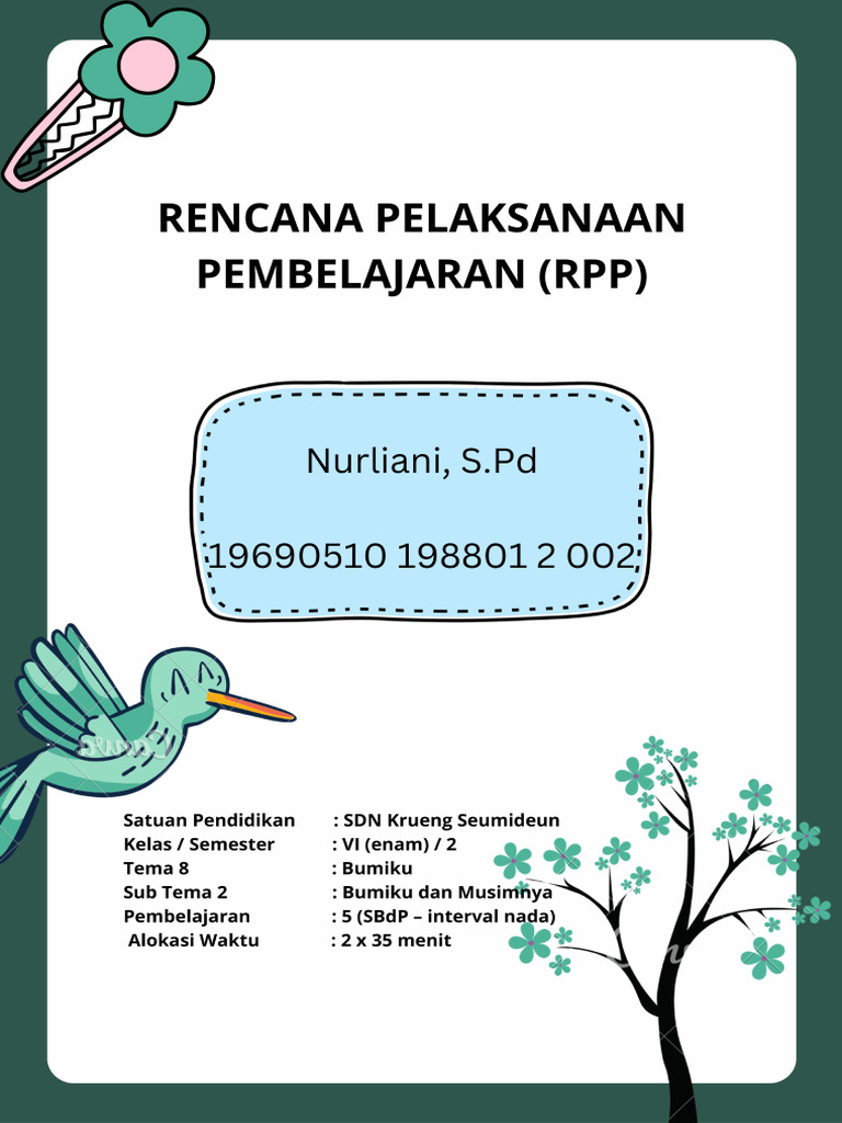 RPP Bu Nurliani | PDF
