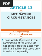 Privileged Mitigating Circumstances Under The RPC: Incomplete Justifying or Exempting ...