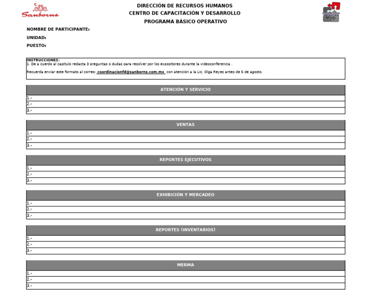 Formato de Preguntas | PDF