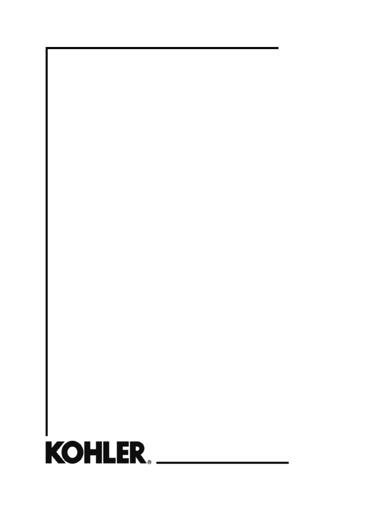 Kohler KG40 Engine Operation Guide | PDF | Fires | Propane