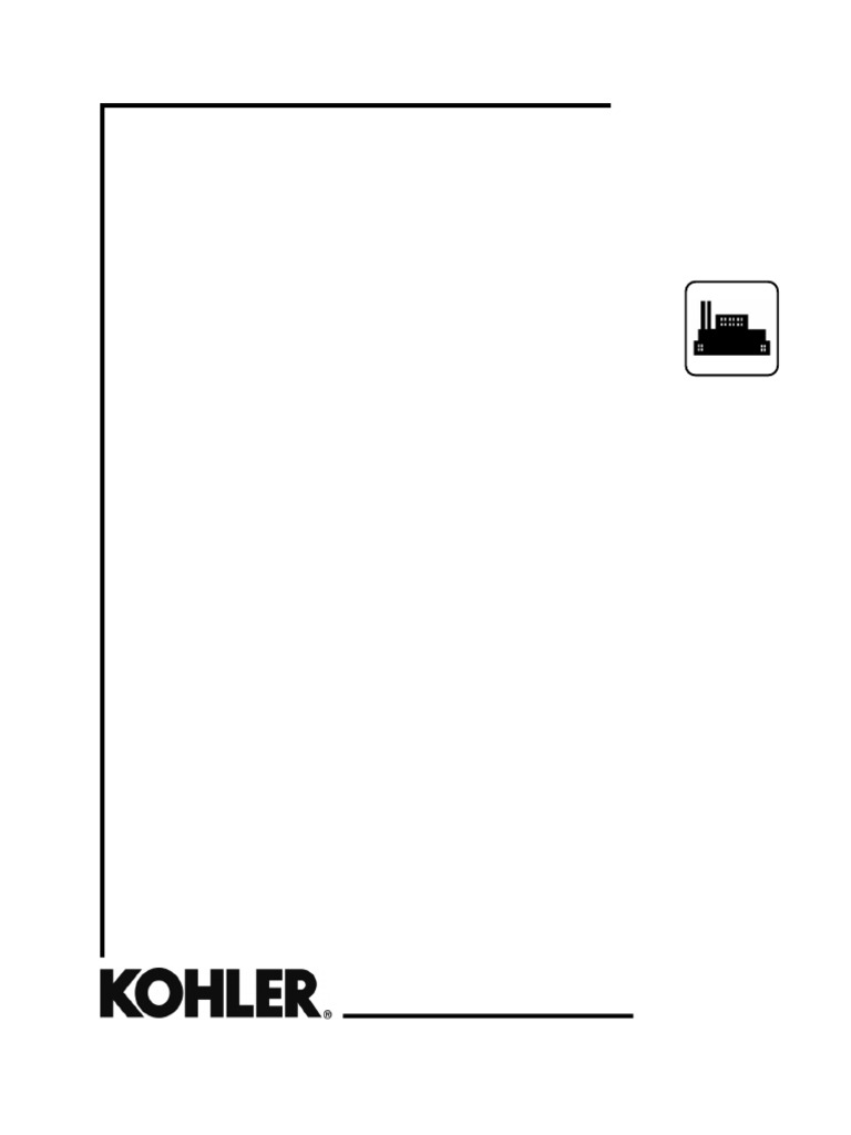 Kohler KG40 Industrial Generator Set | PDF | Exhaust Gas | Sulfuric Acid