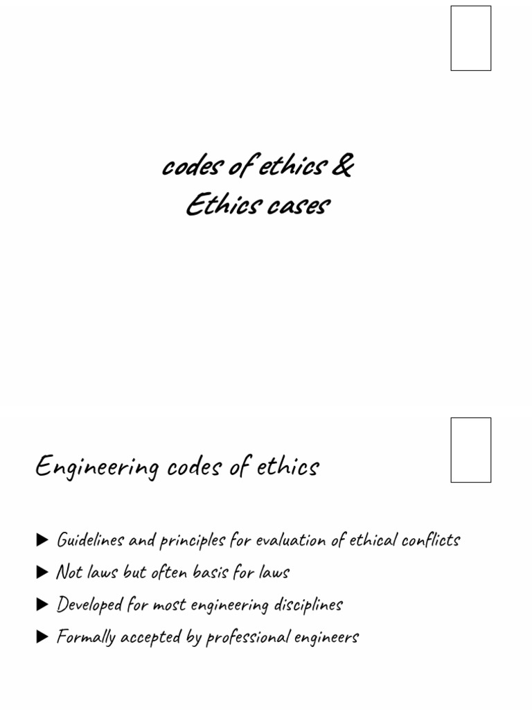 Ethic Cases Ethic Codes | PDF | Conflict Of Interest | Engineer