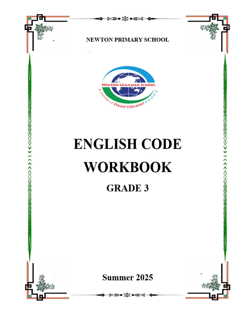 June ENglish Code 3 WB - 41 Báº N | PDF