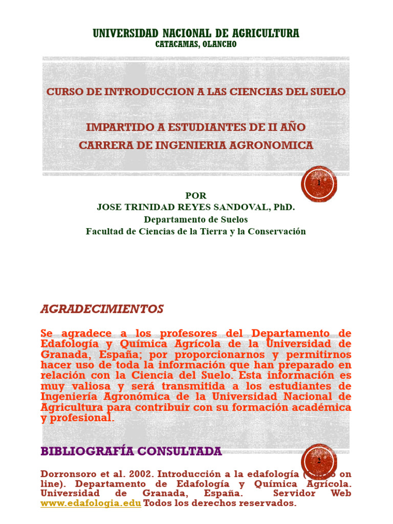 Primer Parcial - Introducción de Suelos | PDF | Roca (geología) | Suelo