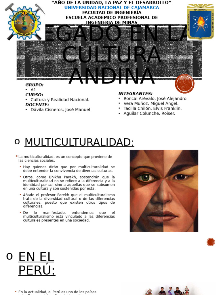 Legado en La Cultura Andina | PDF | Multiculturalismo | Perú