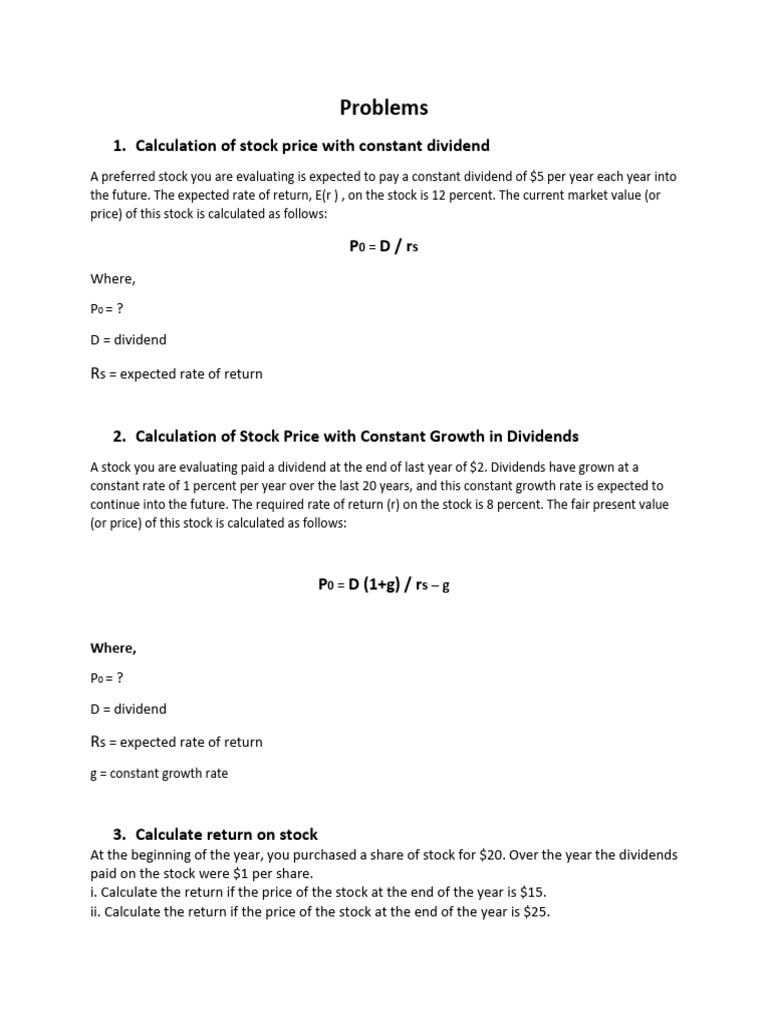 Chapter 8 - Problems | PDF