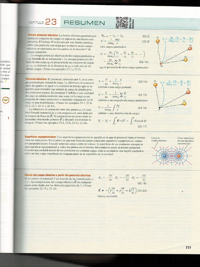 Práctica de Problemas N°5-Potencial Eléctrico-2025 | PDF