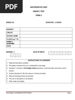 MATHEMATICS GRADE 7 TERM 2 2024 QUESTION PAPER - 240517 - 111952 ...