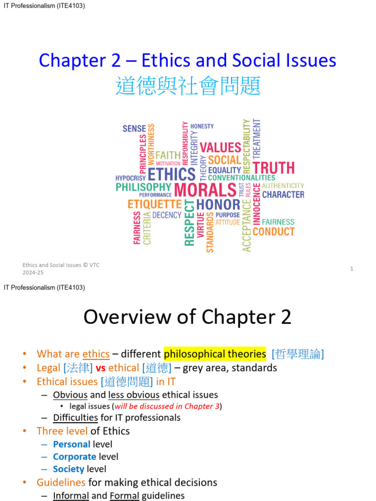 02 Ethics and Social Issues | PDF | Utilitarianism | Virtue
