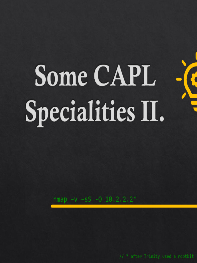 CAPL Specialities II 1745330913 | PDF | Computer Engineering | Computer Science