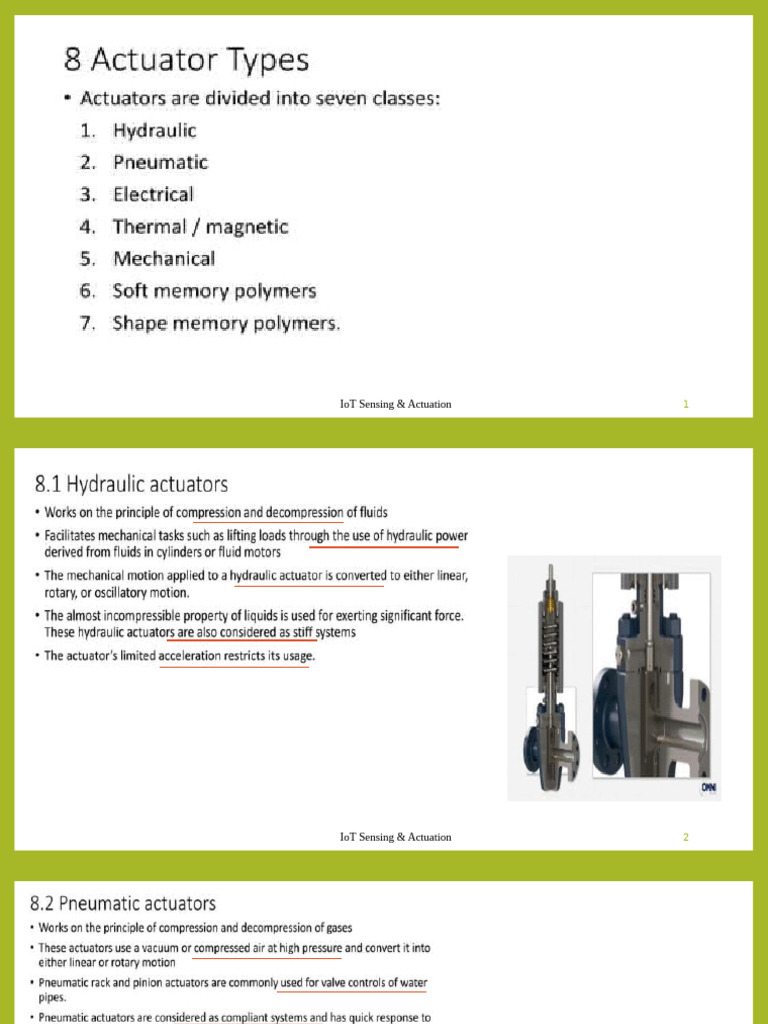 Module 2 - IoT Sensor & Actuation (Remaining Slides NR) | PDF