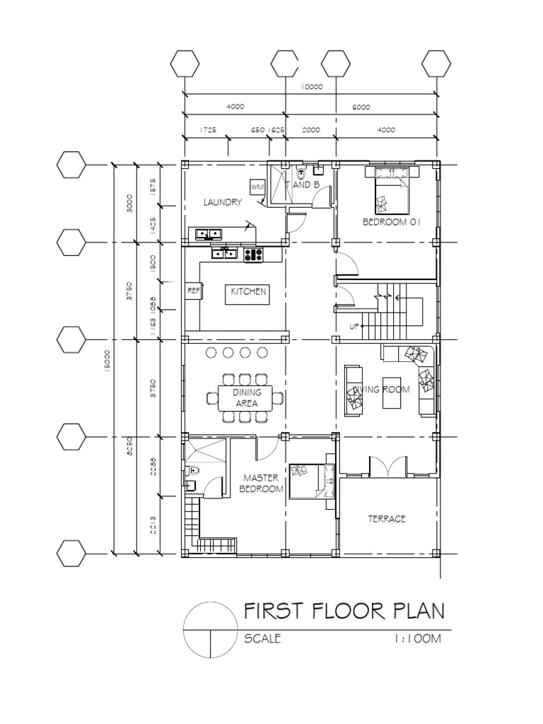 First Floor Plan Layout Design | PDF
