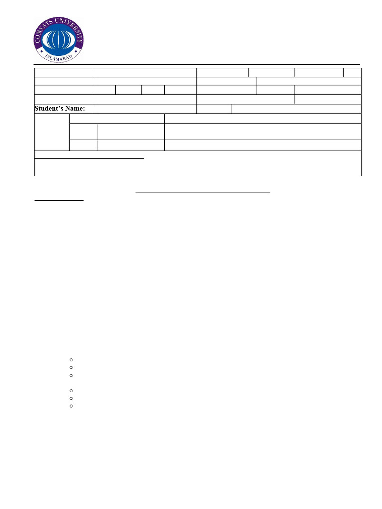 Mid Term ExamLab PF SP25-B | PDF | Computer Science | Computer Programming