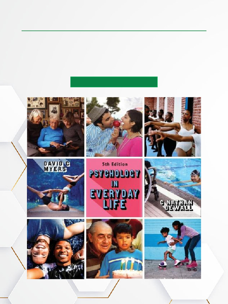 Psychology In Everyday Life 5th Edition Free