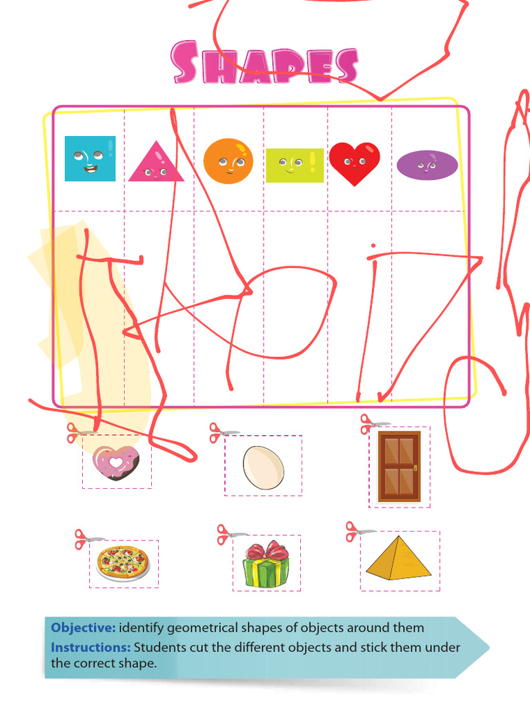 Science-En-KIDs-KG1-printable-worksheet-Shapes | PDF