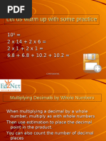 Fractions of Million Step by Step Corrected | PDF | Odds | Lexicology