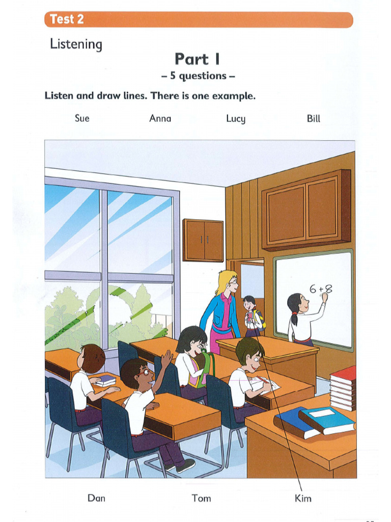 Pre A1 Starters - Collins - T2 | PDF