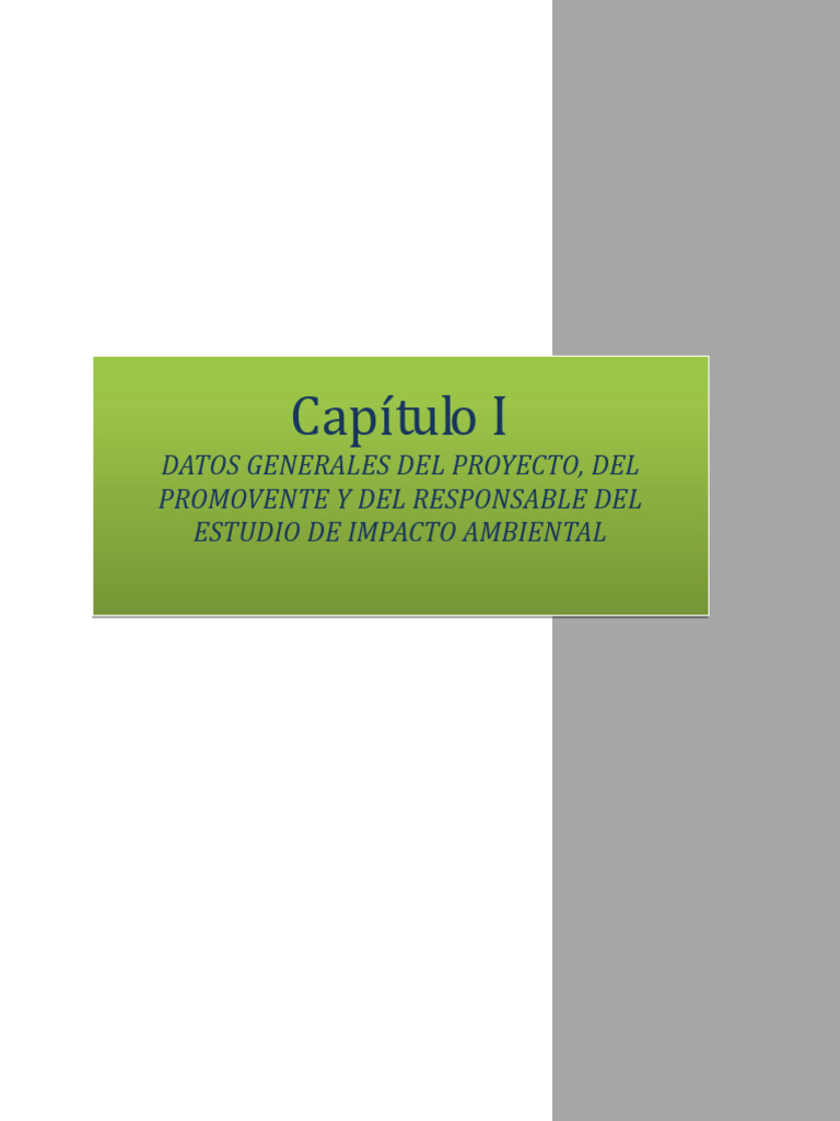 Proyecto Samalayuca-Sásabe: Datos Generales | PDF