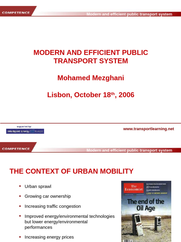 PT ModernandefficientPTsystem en 6 | PDF | Public Transport | Transport