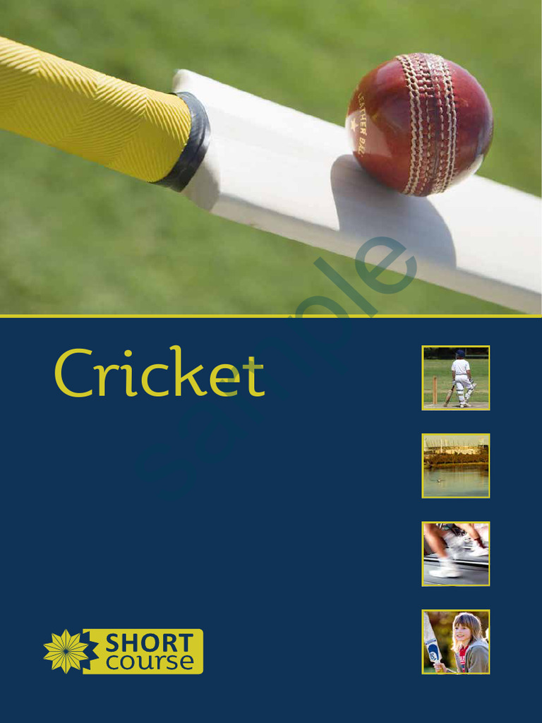 Cricket Short Course - SAMPLE | PDF | Learning | Skill