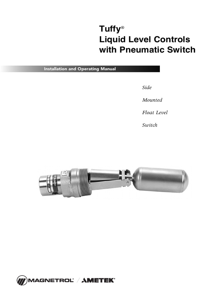 Be44 606 Tuffy Pneumatic | PDF | Valve | Switch