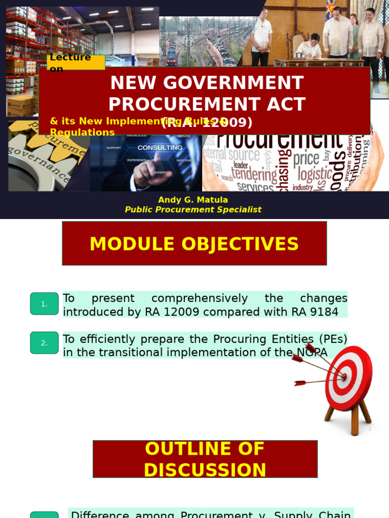 RA 12009: Strategic Procurement Insights | PDF | Procurement | Life ...