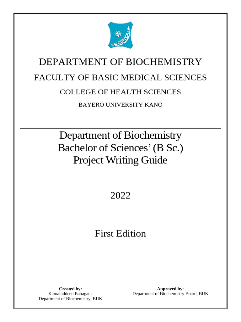 B SC Project Writing Guideline For BCH and NTD | PDF | Statistics | Litre